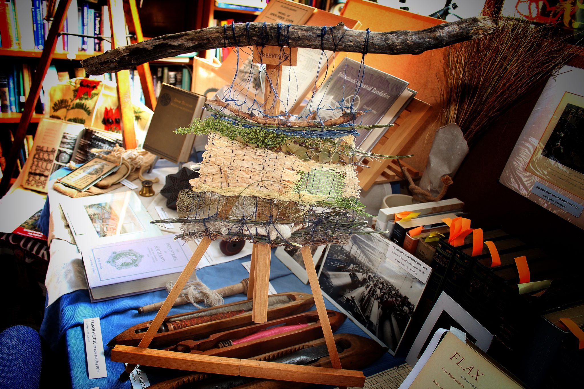 Wild Weaving at Summerhall November 2019 | Linen stories